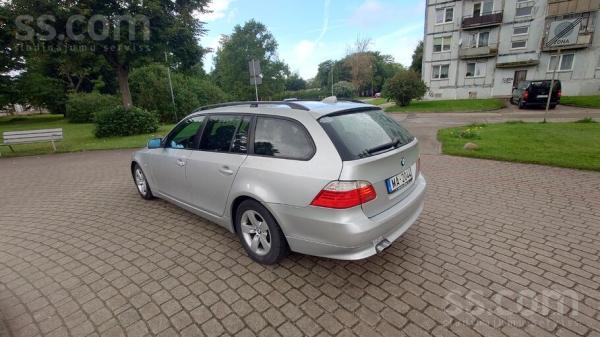 BMW 525 2008 in Liepaja on AUTOMOTO.COM.LV Grey BMW 525 2008 in Liepaja, with an engine capacity of 3.00 L and mileage of 324 thousand km for 4150 €, photo 9 on AUTOMOTO.COM.LV