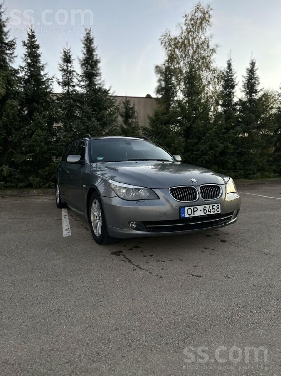 Grey BMW 525 2008 in Rezekne, with an engine capacity of 3.00 L and mileage of 348 thousand km for 4699 €, photo 3 on AUTOMOTO.COM.LV