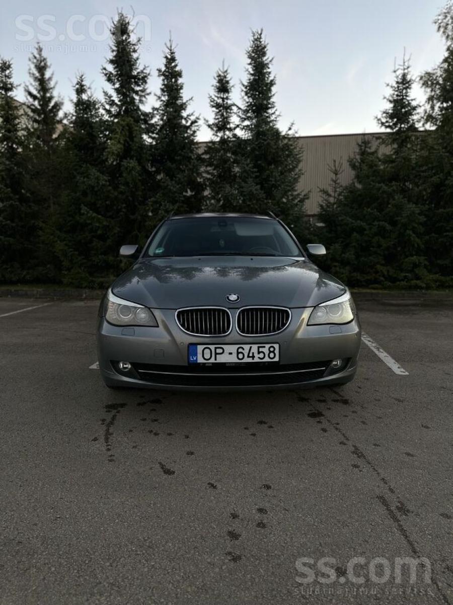 Grey BMW 525 2008 in Rezekne, with an engine capacity of 3.00 L and mileage of 348 thousand km for 4699 €, photo 4 on AUTOMOTO.COM.LV