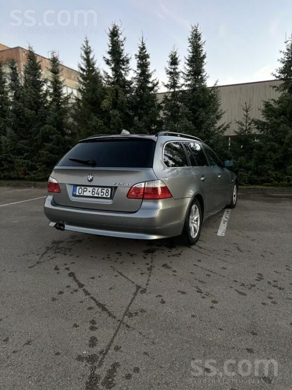 Grey BMW 525 2008 in Rezekne, with an engine capacity of 3.00 L and mileage of 348 thousand km for 4699 €, photo 6 on AUTOMOTO.COM.LV