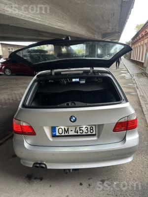 Pelēks BMW 525 2008 Daugavpils, ar dzinēja tilpumu 3.00 L un nobraukumu 340 tūkst. km par 4800 €, foto 8 vietnē AUTOMOTO.COM.LV