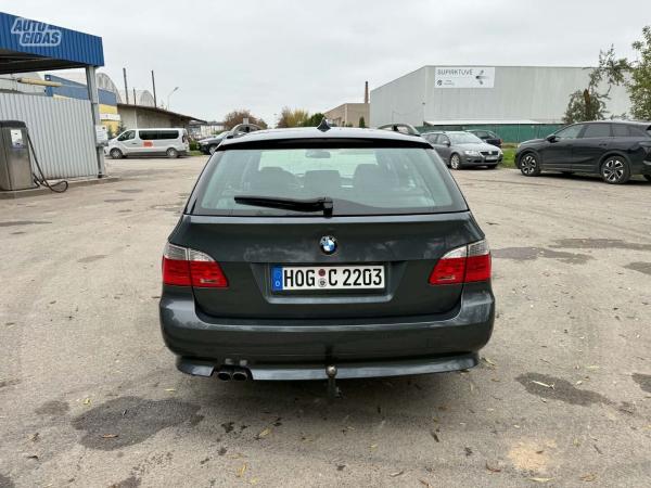 BMW 525 2008 in Marijampole on AUTOMOTO.COM.LV Grey BMW 525 2008 in Marijampole, with an engine capacity of 3.00 L and mileage of 278 thousand km for 4700 €, photo 6 on AUTOMOTO.COM.LV