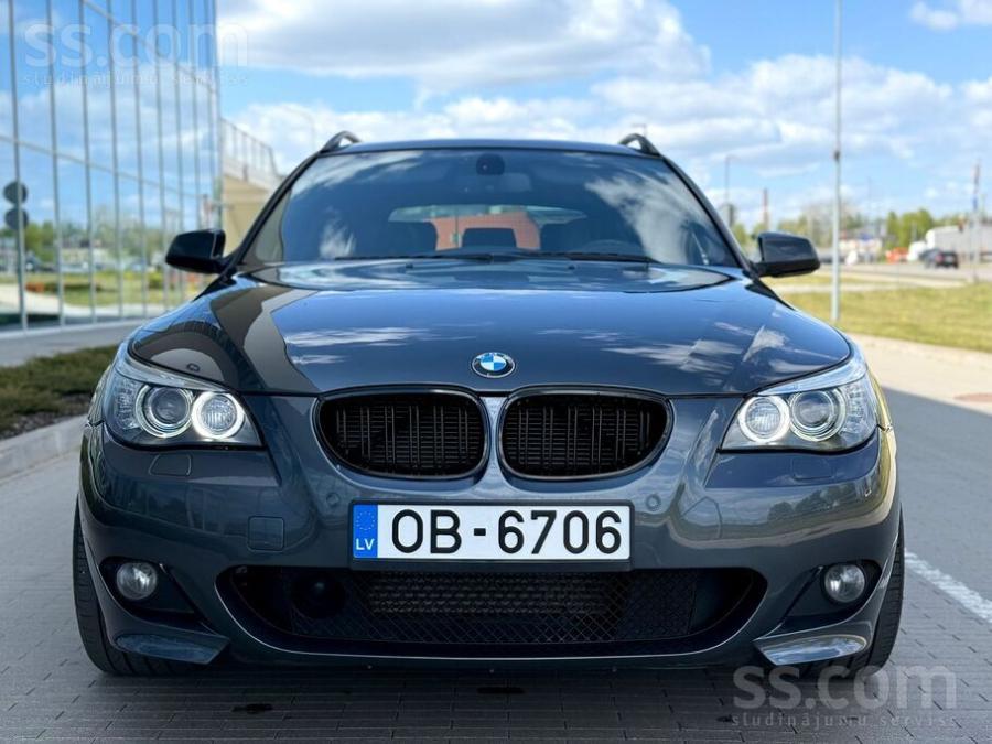 Grey BMW 525 2009 in Rezekne, with an engine capacity of 3.00 L and mileage of 295 thousand km for 2800 €, photo 2 on AUTOMOTO.COM.LV