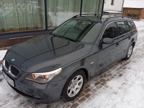 Grey BMW 525 2009 in Balvi, with an engine capacity of 2.50 L and mileage of 211 thousand km for 3450 €, photo 3 on AUTOMOTO.COM.LV