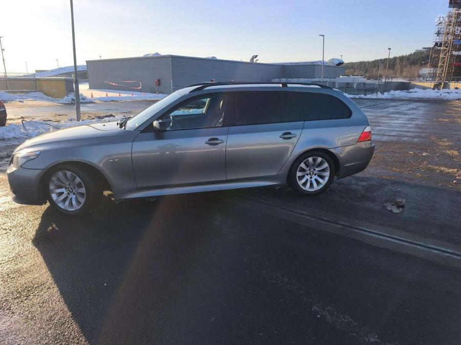 Pelēks BMW 525 2009 Švenčionys, ar dzinēja tilpumu 2.99 L un nobraukumu 439 tūkst. km par 4350 €, foto 6 vietnē AUTOMOTO.COM.LV