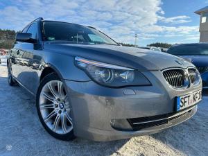 Pelēks BMW 525 2009 Viļņa, ar dzinēja tilpumu 2.99 L un nobraukumu 322 tūkst. km par 5350 €, foto  vietnē AUTOMOTO.COM.LV