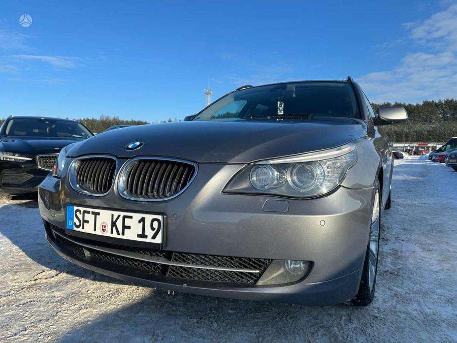 Pelēks BMW 525 2009 Viļņa, ar dzinēja tilpumu 2.99 L un nobraukumu 322 tūkst. km par 5350 €, foto 11 vietnē AUTOMOTO.COM.LV