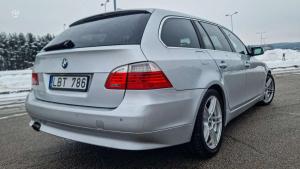 Grey BMW 525 2009 in Vilnius, with an engine capacity of 2.99 L and mileage of 323 thousand km for 3500 €, photo 5 on AUTOMOTO.COM.LV