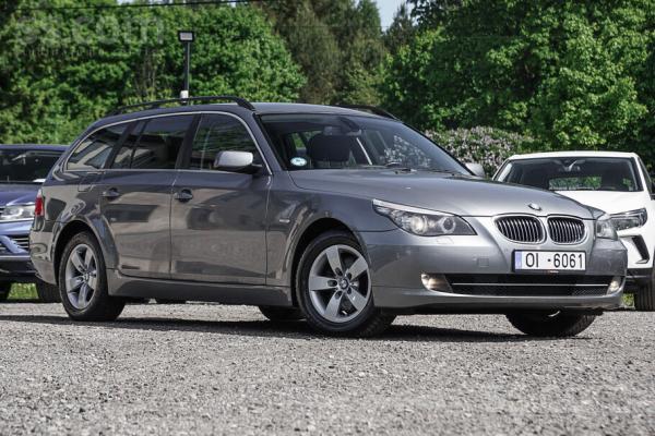 Pelēks BMW 525 2009 Rīga, ar dzinēja tilpumu 3.00 L un nobraukumu 300 tūkst. km par 4990 €, foto 2 vietnē AUTOMOTO.COM.LV