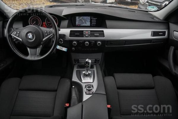 Pelēks BMW 525 2009 Rīga, ar dzinēja tilpumu 3.00 L un nobraukumu 300 tūkst. km par 4990 €, foto 8 vietnē AUTOMOTO.COM.LV