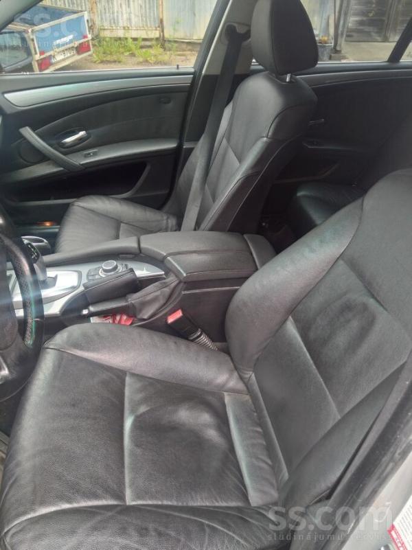 Pelēks BMW 525 2009 Ogre, ar dzinēja tilpumu 3.00 L un nobraukumu 365 tūkst. km par 3800 €, foto 7 vietnē AUTOMOTO.COM.LV