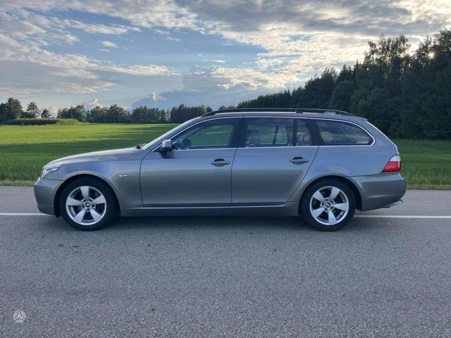 Pelēks BMW 525 2009 Viļņa, ar dzinēja tilpumu 2.99 L un nobraukumu 339 tūkst. km par 4800 €, foto 5 vietnē AUTOMOTO.COM.LV