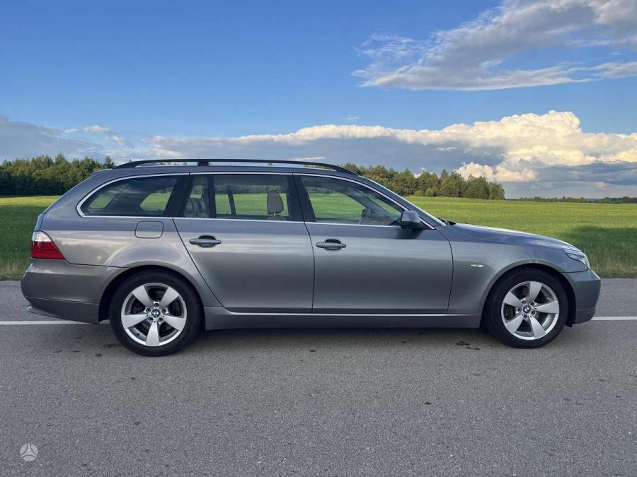 Pelēks BMW 525 2009 Viļņa, ar dzinēja tilpumu 2.99 L un nobraukumu 339 tūkst. km par 4800 €, foto 9 vietnē AUTOMOTO.COM.LV