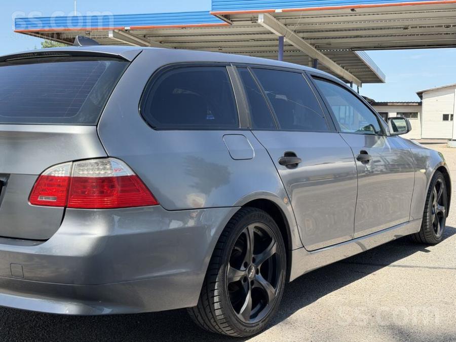 Pelēks BMW 525 2009 Jelgava, ar dzinēja tilpumu 3.00 L un nobraukumu 340 tūkst. km par 3200 €, foto 4 vietnē AUTOMOTO.COM.LV
