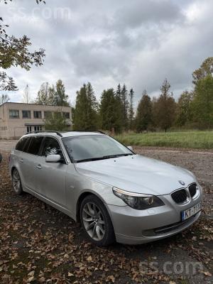 Pelēks BMW 525 2009 Rēzekne, ar dzinēja tilpumu 3.00 L un nobraukumu 502 tūkst. km par 2800 €, foto  vietnē AUTOMOTO.COM.LV