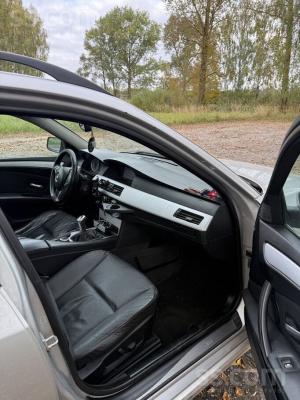 Pelēks BMW 525 2009 Rēzekne, ar dzinēja tilpumu 3.00 L un nobraukumu 502 tūkst. km par 2800 €, foto 5 vietnē AUTOMOTO.COM.LV