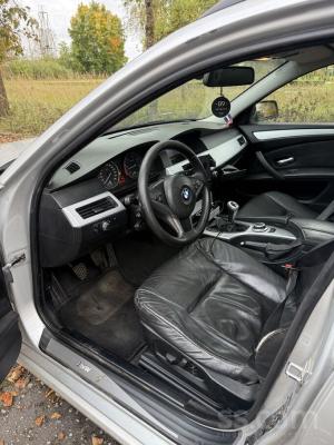 Pelēks BMW 525 2009 Rēzekne, ar dzinēja tilpumu 3.00 L un nobraukumu 502 tūkst. km par 2800 €, foto 11 vietnē AUTOMOTO.COM.LV