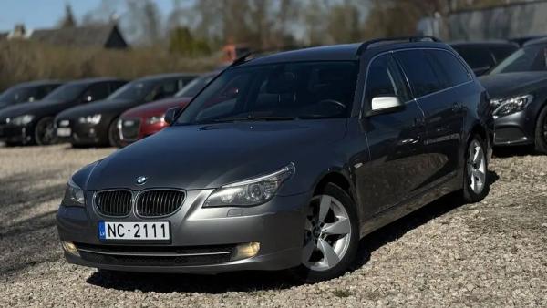 Pelēks BMW 525 2010 Jelgava, ar dzinēja tilpumu 3.00 L un nobraukumu 364 tūkst. km par 4790 €, foto 1 vietnē AUTOMOTO.COM.LV