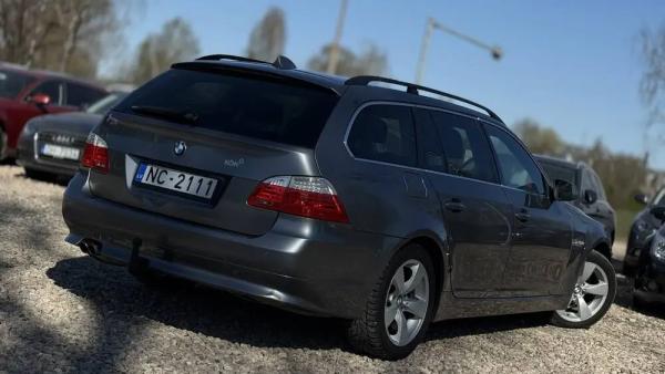 Pelēks BMW 525 2010 Jelgava, ar dzinēja tilpumu 3.00 L un nobraukumu 364 tūkst. km par 4790 €, foto 3 vietnē AUTOMOTO.COM.LV