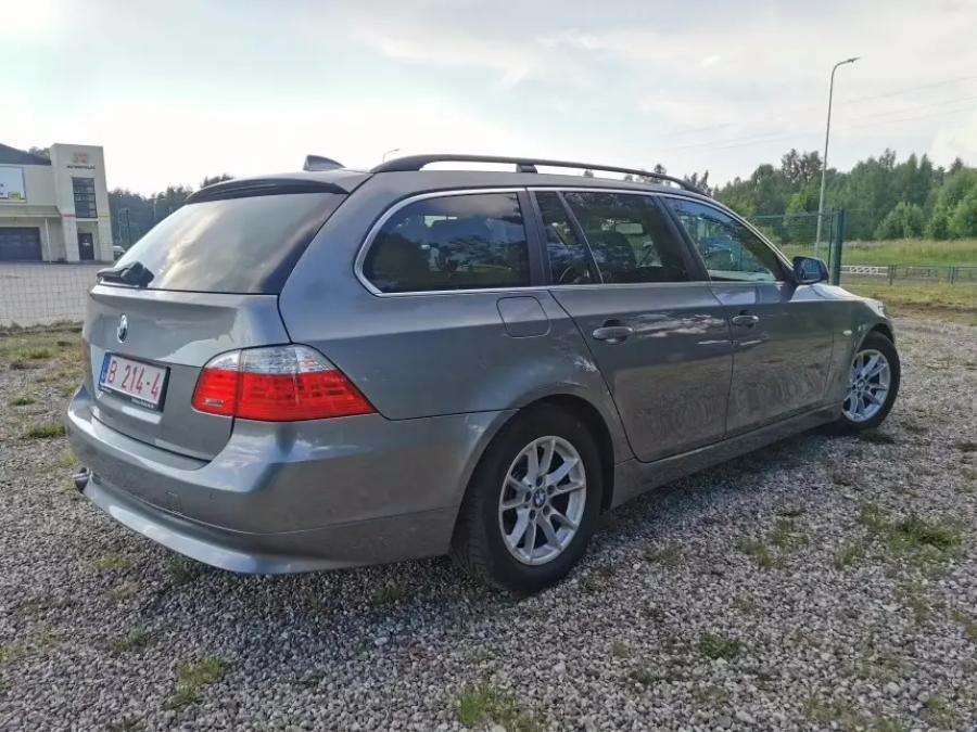 Pelēks BMW 525 2010 Kuldīga, ar dzinēja tilpumu 3.00 L un nobraukumu 221 tūkst. km par 7500 €, foto 4 vietnē AUTOMOTO.COM.LV