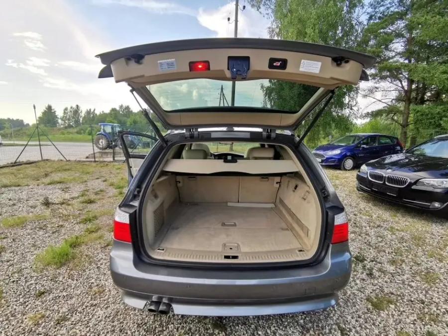 Pelēks BMW 525 2010 Kuldīga, ar dzinēja tilpumu 3.00 L un nobraukumu 221 tūkst. km par 7500 €, foto 25 vietnē AUTOMOTO.COM.LV