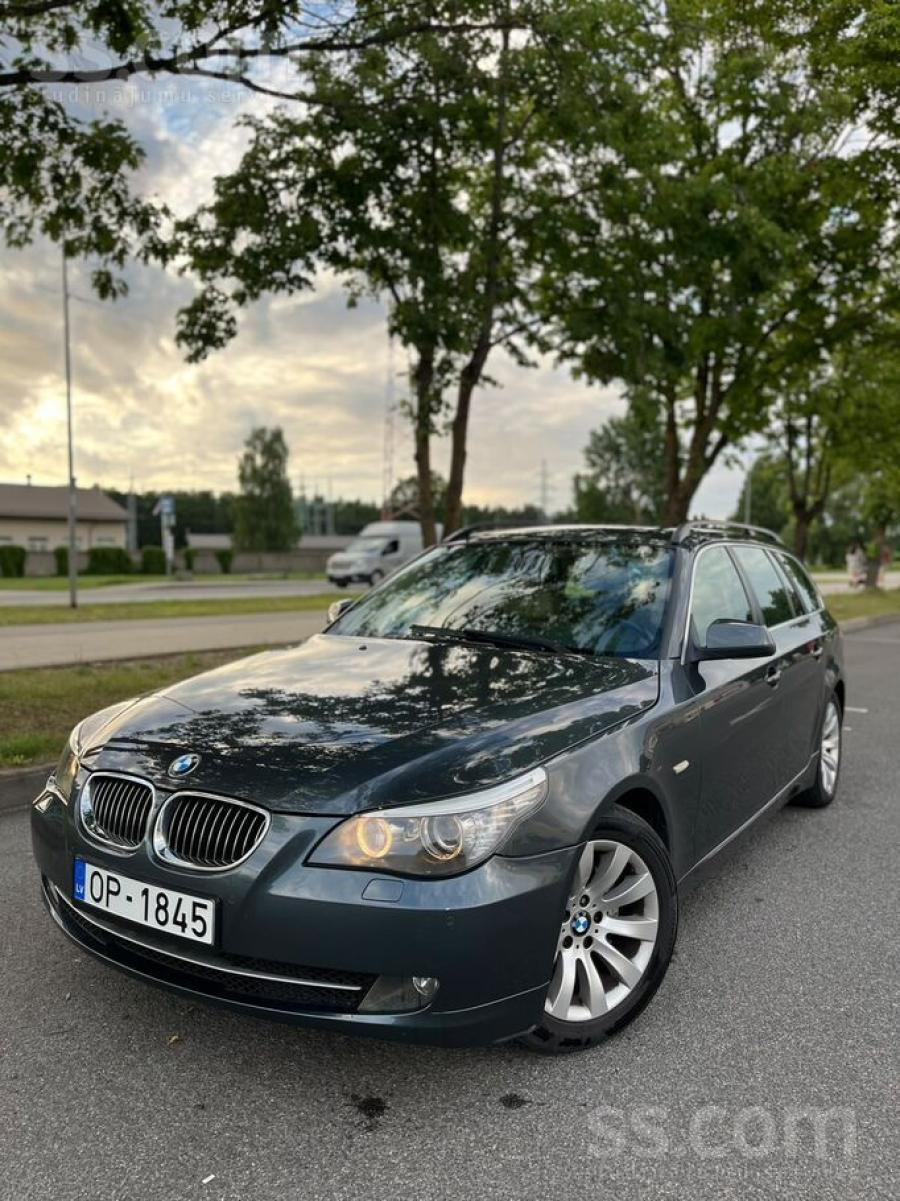 Pelēks BMW 525 2010 Rīga, ar dzinēja tilpumu 3.00 L un nobraukumu 309 tūkst. km par 4699 €, foto 3 vietnē AUTOMOTO.COM.LV