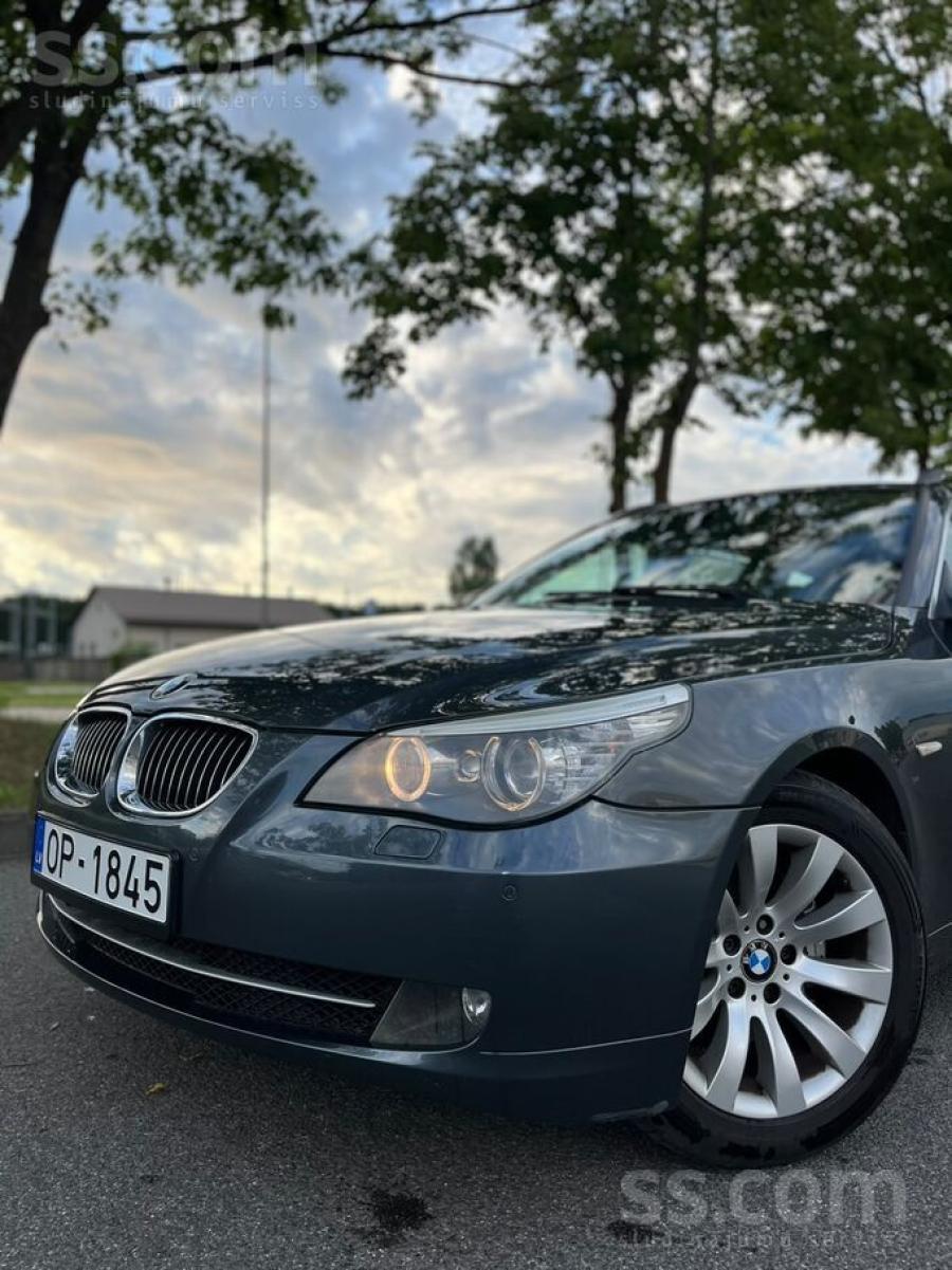Pelēks BMW 525 2010 Rīga, ar dzinēja tilpumu 3.00 L un nobraukumu 309 tūkst. km par 4699 €, foto 5 vietnē AUTOMOTO.COM.LV