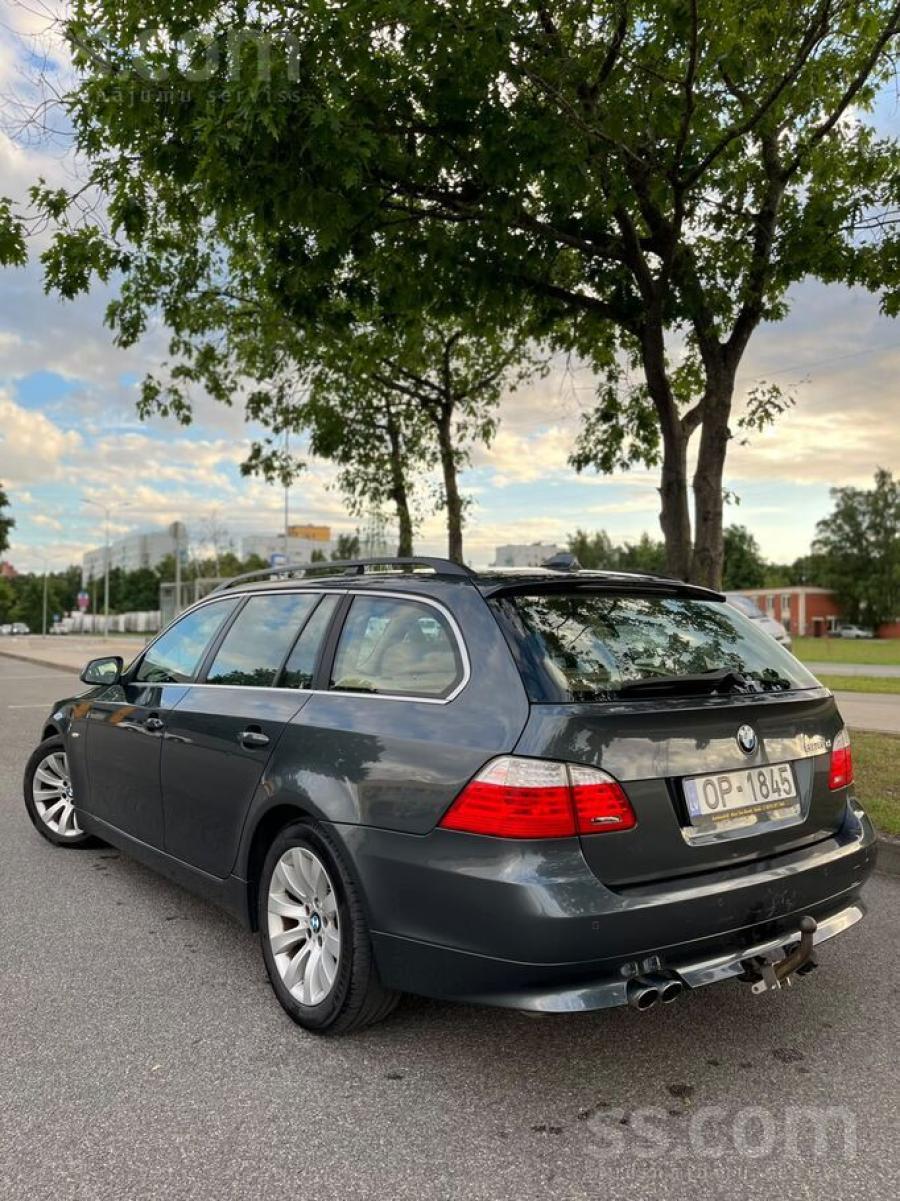 Pelēks BMW 525 2010 Rīga, ar dzinēja tilpumu 3.00 L un nobraukumu 309 tūkst. km par 4699 €, foto 7 vietnē AUTOMOTO.COM.LV