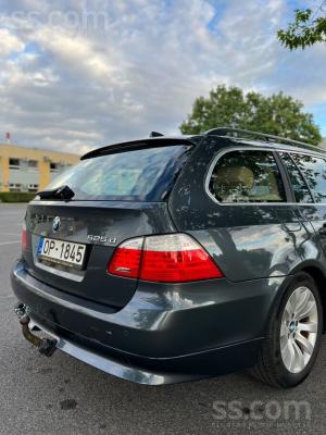 Pelēks BMW 525 2010 Rīga, ar dzinēja tilpumu 3.00 L un nobraukumu 309 tūkst. km par 4699 €, foto 10 vietnē AUTOMOTO.COM.LV