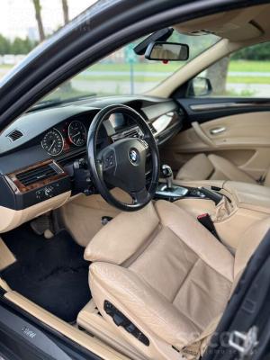 Pelēks BMW 525 2010 Rīga, ar dzinēja tilpumu 3.00 L un nobraukumu 309 tūkst. km par 4699 €, foto 11 vietnē AUTOMOTO.COM.LV