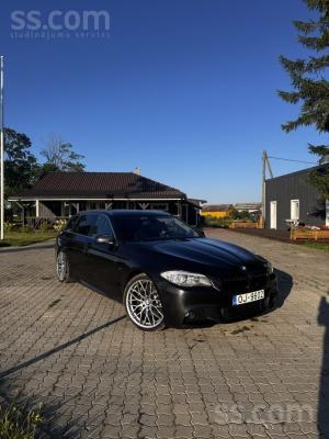 Grey BMW 525 2010 in Dobele, with an engine capacity of 3.00 L and mileage of 407 thousand km for 6290 €, photo  on AUTOMOTO.COM.LV