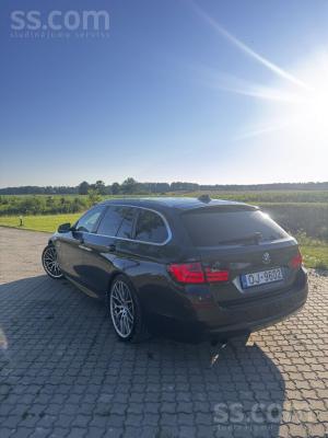Grey BMW 525 2010 in Dobele, with an engine capacity of 3.00 L and mileage of 407 thousand km for 6290 €, photo 6 on AUTOMOTO.COM.LV