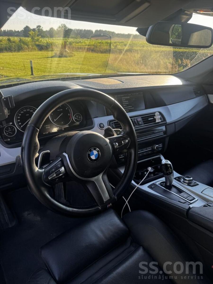 Grey BMW 525 2010 in Dobele, with an engine capacity of 3.00 L and mileage of 407 thousand km for 6290 €, photo 8 on AUTOMOTO.COM.LV