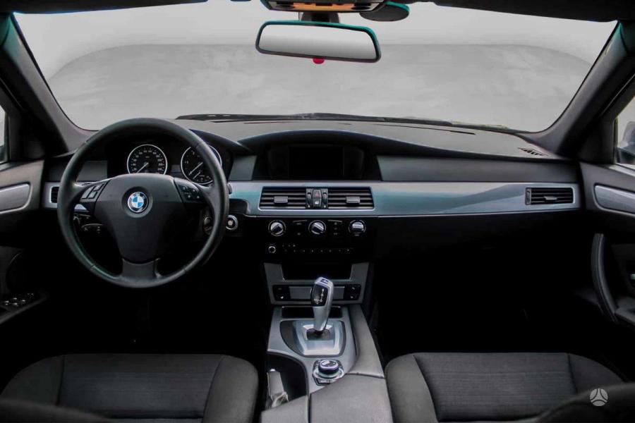 Pelēks BMW 525 2010 Kauņa, ar dzinēja tilpumu 3.00 L un nobraukumu 319 tūkst. km par 5390 €, foto 10 vietnē AUTOMOTO.COM.LV