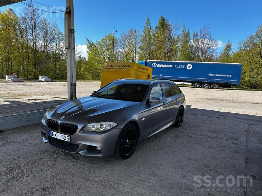 Pelēks BMW 525 2011 Liepāja, ar dzinēja tilpumu 3.00 L un nobraukumu 363 tūkst. km par 2700 €, foto 1 vietnē AUTOMOTO.COM.LV