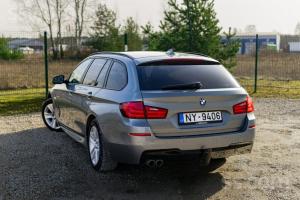 Grey BMW 525 2011 in Riga, with an engine capacity of 2.00 L and mileage of 331 thousand km for 11750 €, photo 4 on AUTOMOTO.COM.LV