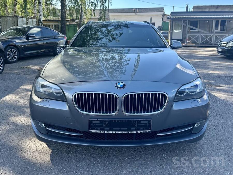 Grey BMW 525 2011 in Riga, with an engine capacity of 3.00 L and mileage of 0 thousand km for 10990 €, photo 3 on AUTOMOTO.COM.LV