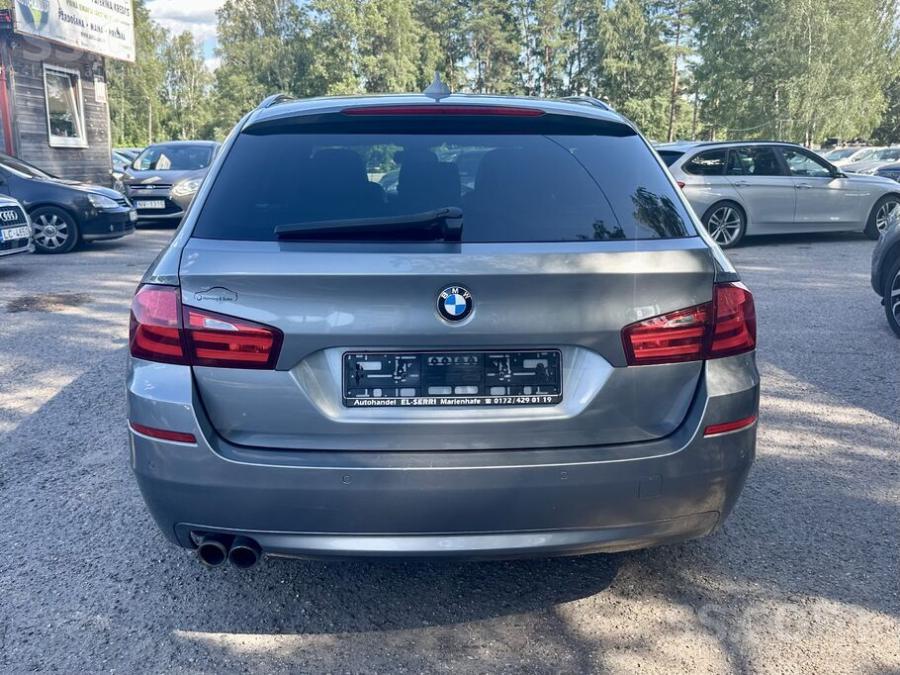 Grey BMW 525 2011 in Riga, with an engine capacity of 3.00 L and mileage of 0 thousand km for 10990 €, photo 4 on AUTOMOTO.COM.LV