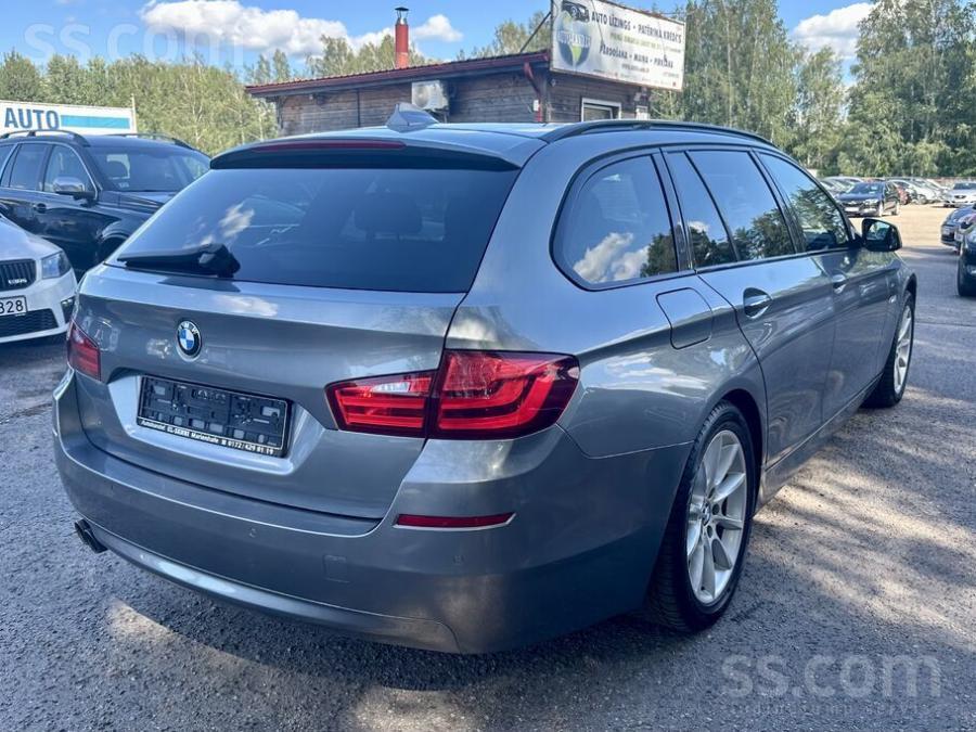 Grey BMW 525 2011 in Riga, with an engine capacity of 3.00 L and mileage of 0 thousand km for 10990 €, photo 5 on AUTOMOTO.COM.LV