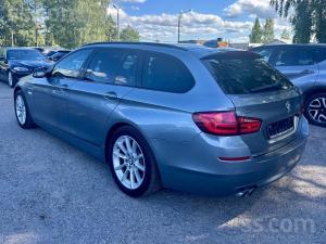 Grey BMW 525 2011 in Riga, with an engine capacity of 3.00 L and mileage of 0 thousand km for 10990 €, photo 6 on AUTOMOTO.COM.LV