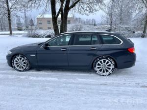 Grey BMW 525 2011 in Aizkraukle, with an engine capacity of 2.00 L and mileage of 278 thousand km for 10800 €, photo 2 on AUTOMOTO.COM.LV