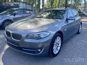 Grey BMW 525 2011 in Riga, with an engine capacity of 3.00 L and mileage of 0 thousand km for 10990 €, photo  on AUTOMOTO.COM.LV