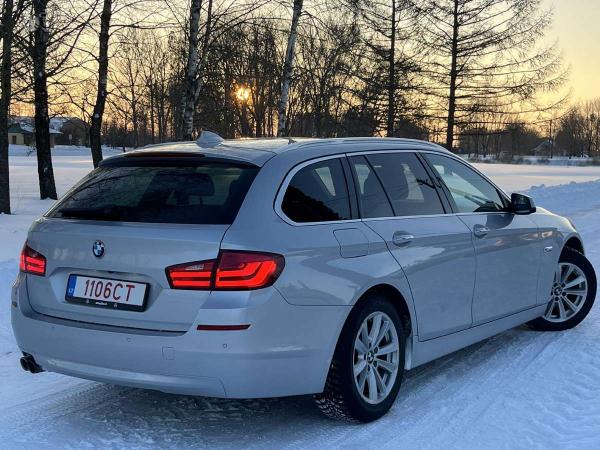 Grey BMW 525 2011 in Raseiniai, with an engine capacity of 2.99 L and mileage of 297 thousand km for 8499 €, photo 5 on AUTOMOTO.COM.LV