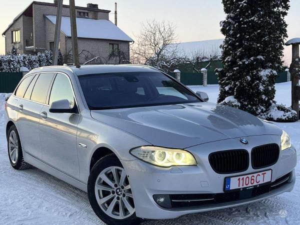 Grey BMW 525 2011 in Raseiniai, with an engine capacity of 2.99 L and mileage of 297 thousand km for 8499 €, photo 7 on AUTOMOTO.COM.LV
