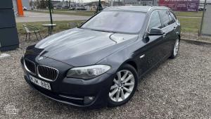 Grey BMW 525 2011 in Marijampole, with an engine capacity of 3.00 L and mileage of 340 thousand km for 7890 €, photo  on AUTOMOTO.COM.LV
