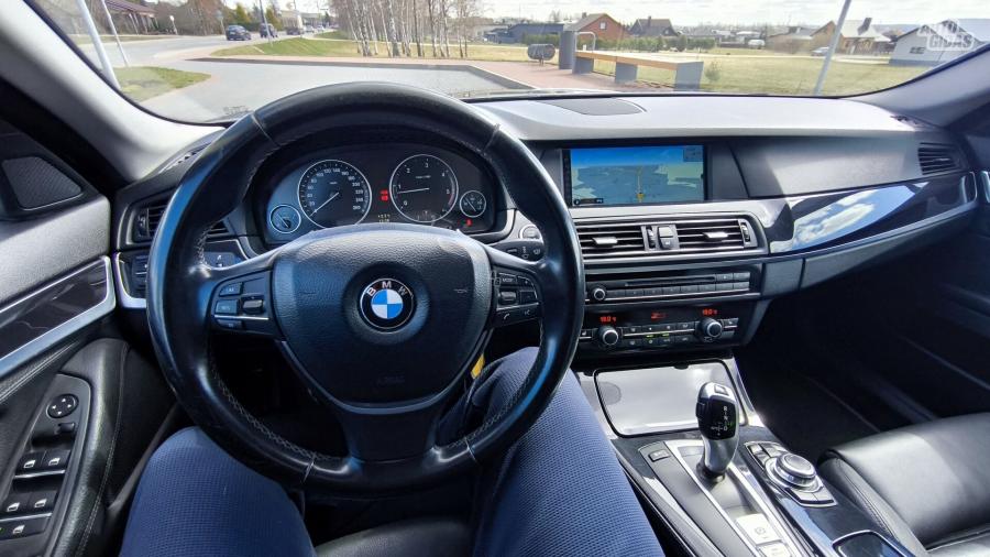 Pelēks BMW 525 2011 Raseiniai, ar dzinēja tilpumu 3.00 L un nobraukumu 341 tūkst. km par 7000 €, foto 17 vietnē AUTOMOTO.COM.LV