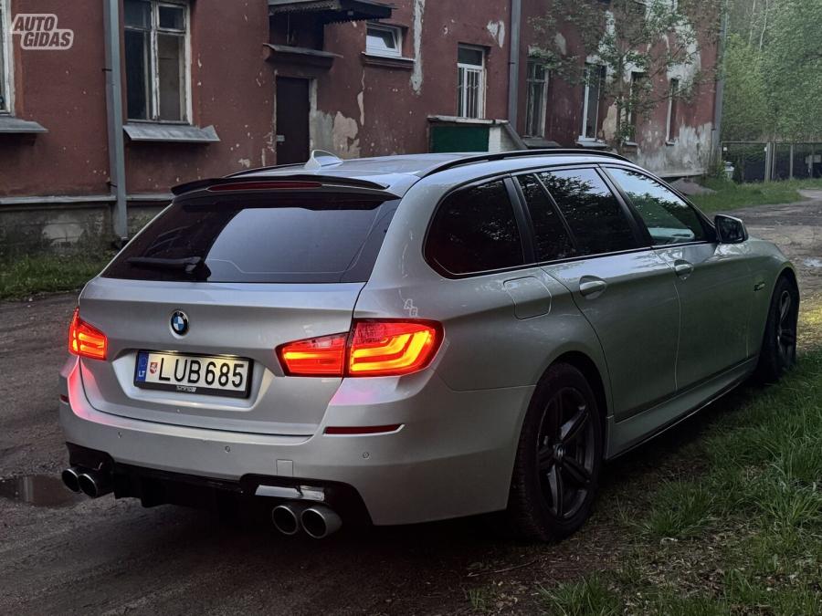 Grey BMW 525 2011 in Vilnius, with an engine capacity of 3.00 L and mileage of 295 thousand km for 9000 €, photo 4 on AUTOMOTO.COM.LV