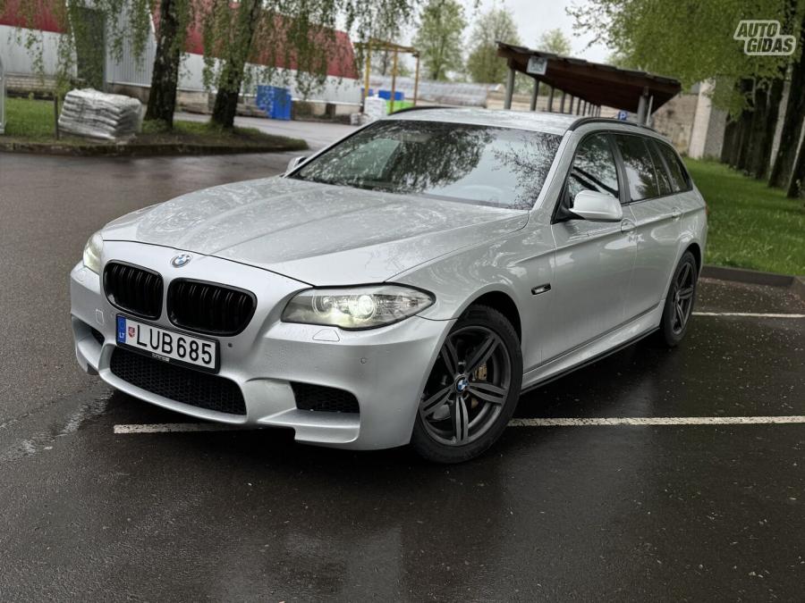 Grey BMW 525 2011 in Vilnius, with an engine capacity of 3.00 L and mileage of 295 thousand km for 9000 €, photo 7 on AUTOMOTO.COM.LV