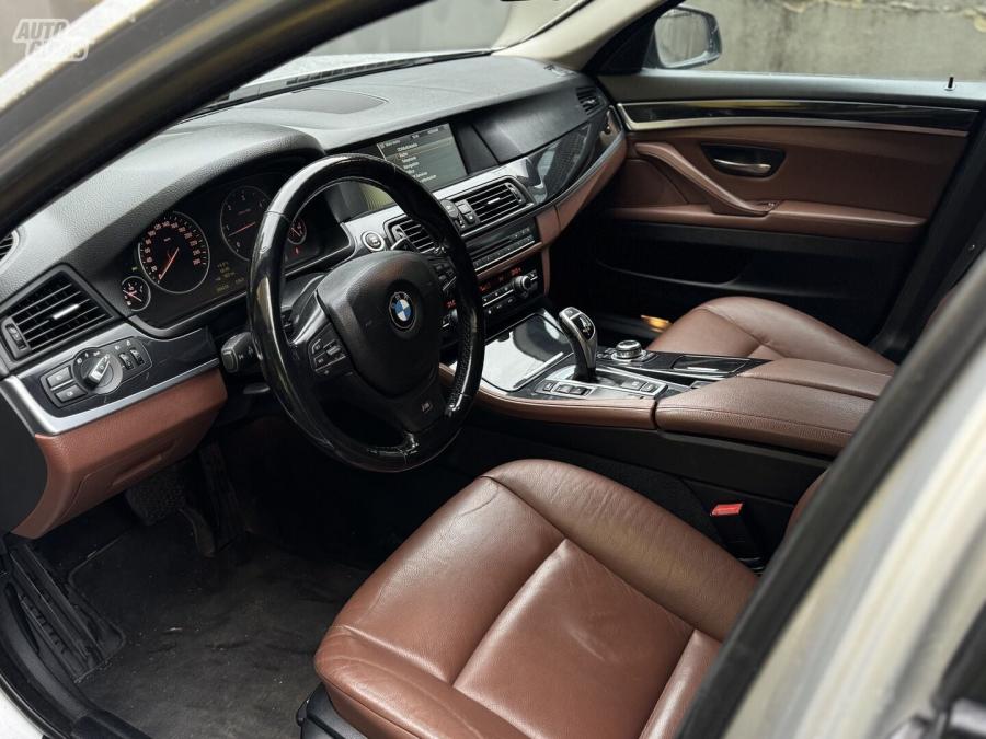 Grey BMW 525 2011 in Vilnius, with an engine capacity of 3.00 L and mileage of 295 thousand km for 9000 €, photo 11 on AUTOMOTO.COM.LV