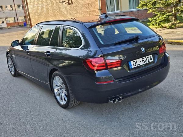 Grey BMW 525 2011 in Jekabpils, with an engine capacity of 3.00 L and mileage of 253 thousand km for 8490 €, photo 10 on AUTOMOTO.COM.LV